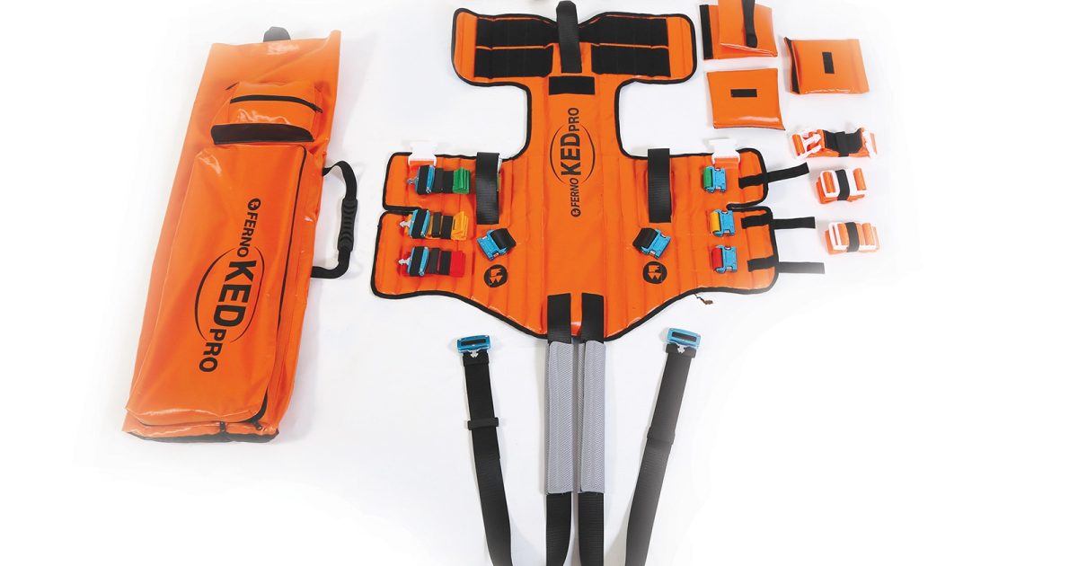 Evakueringsbåre, Ferno KED PRO Extrication, komplet, orange | Ferno…