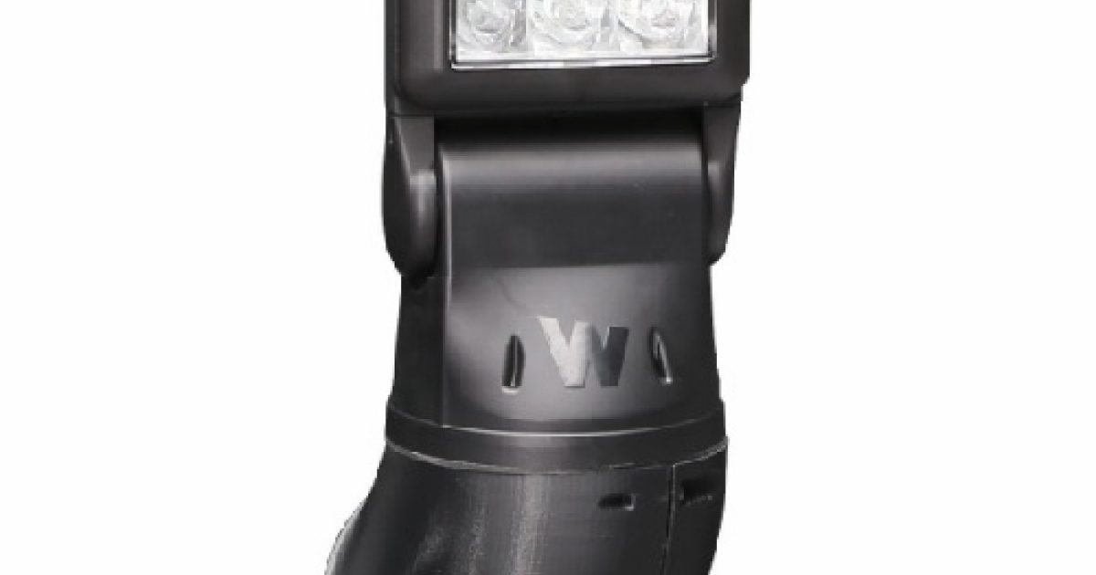 ARGES Super-LED Remote Control Spotlight, Black | Ferno Norden Denmark